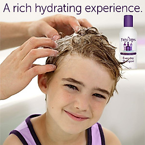 Fairy Tales Daily Cleanse Everyday Kids Shampoo - Gentle Natural Defining Shampoo, Tangle Free, Moisturizing and Hydrating Formula, Paraben Free - 12 oz
