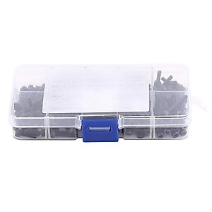 M3 Hex Socket Head Machine Screws, Stainless Steel Hex Socket Screws Assortment Kit, 280PCS
