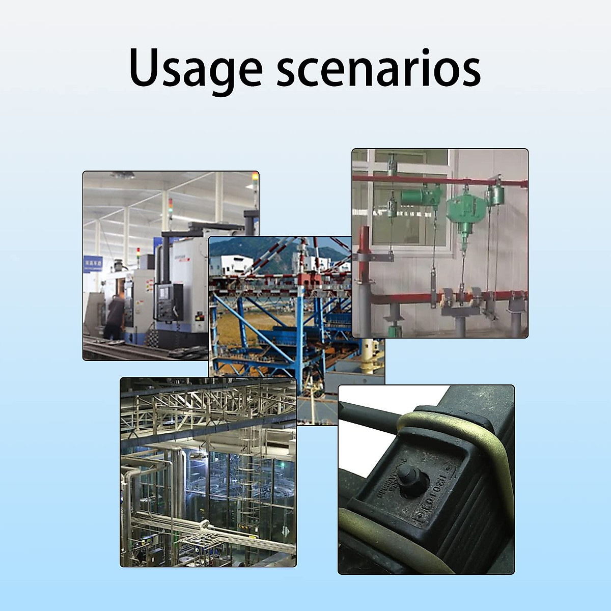 Aopin Round U-Bolts 1-1/2 inch 38mm M6 Inner Width 304 Stainless Steel 8pcs Self-Locking Nylon Insert Hex Nuts Flat Washers for Car/Motorhome/Sailing Trailer Replacement Part and Accessorie 4Pack