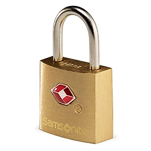 Samsonite Travel Sentry 2-pack Key Locks, Brass, 2-Pack