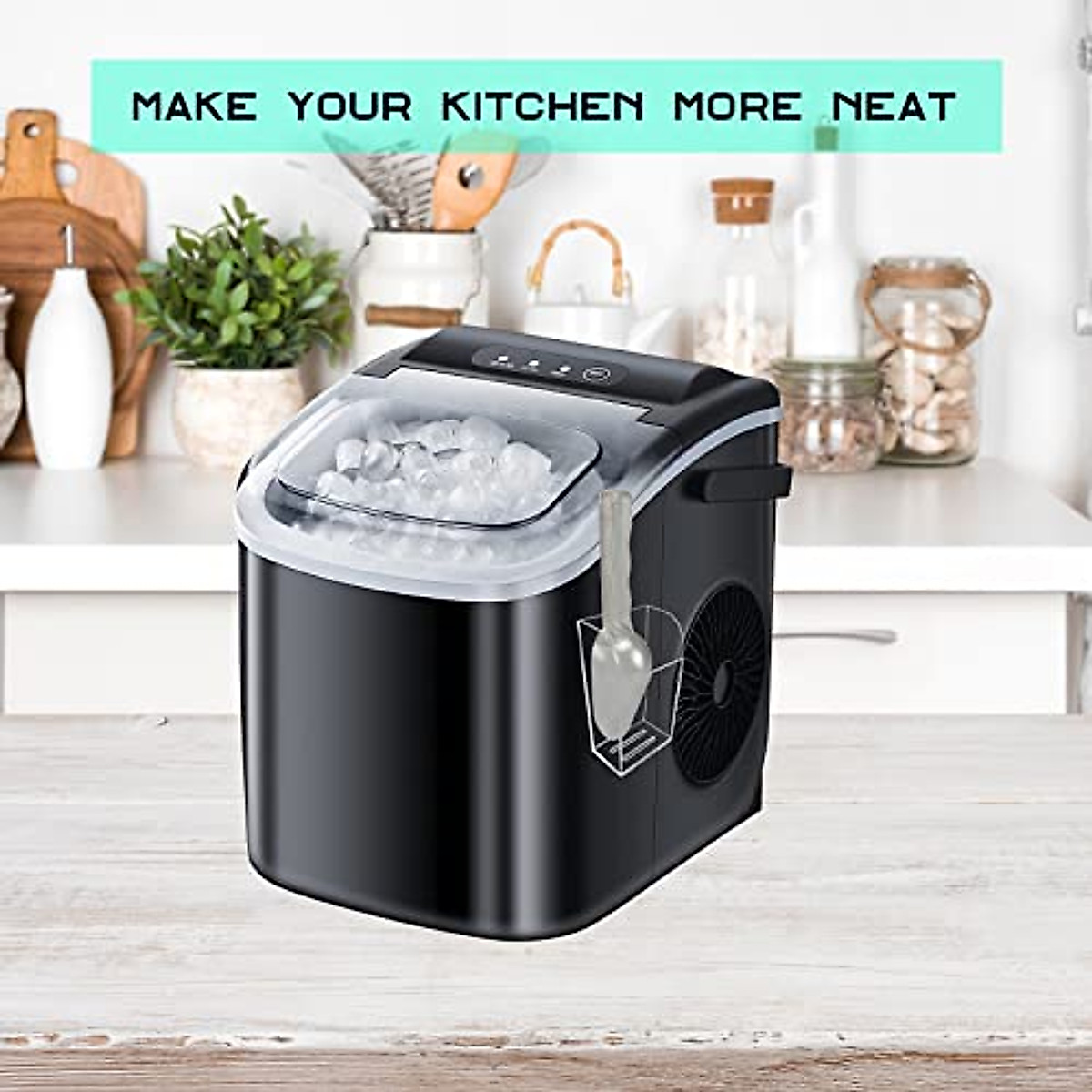 2 Pack Ice Scoop Holder, Ice Maker Scoop Holder for Counter Top Ice Makers and Machines