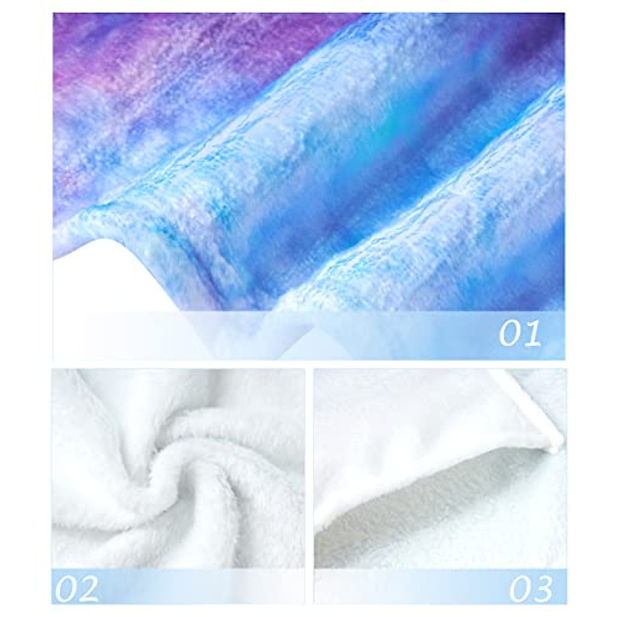 uideazone 80" W x 60" H Wearable Hooded Blanket Beautiful Geometric Super Soft Digital Print Hooded Throw Wrap Premium Fleece Warm Throw Blanket Hooded Cloak for Adults