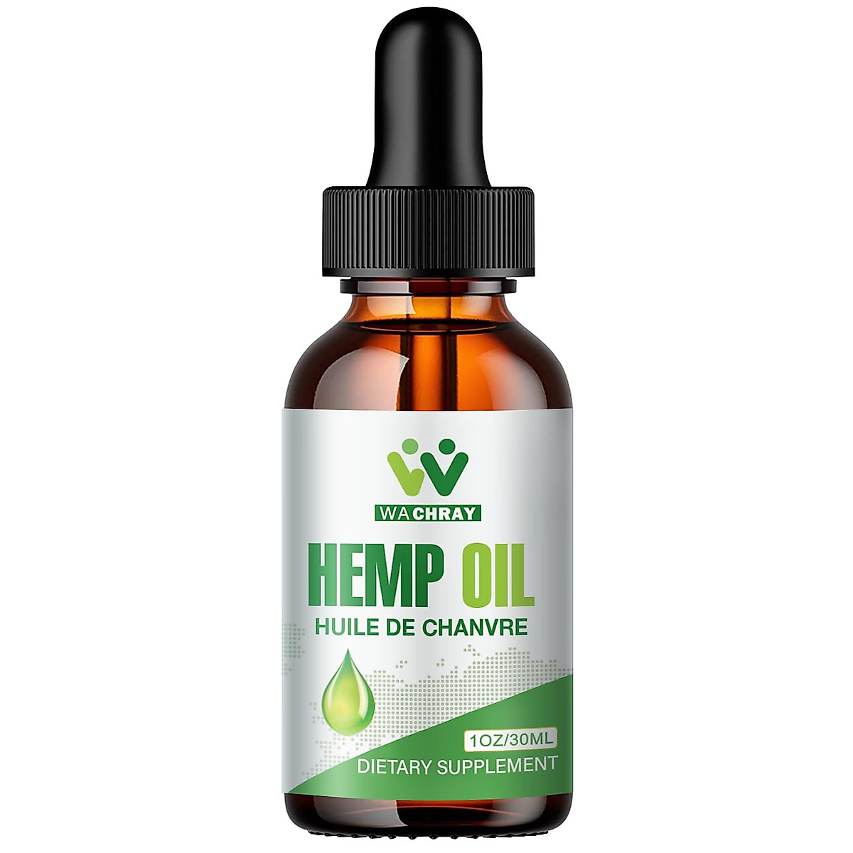 (3 Packs) Hemp Oil Drops High Potency - 2,000,000 Maximum Strength Organic Grown in The USA - Natural Hemp Tincture - C02 Extraction, Vegan, Non-GMO