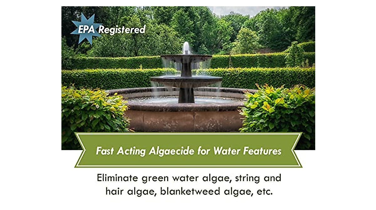 Fountain Algaecide - Clear Ponds & Control Algae Growth