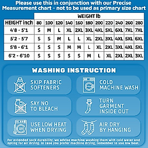 Made in USA - Sheer Compression Socks for Women 15-20 mmHg - Support Hose Knee High Stockings - Nude, 5X-Large