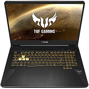 ASUS TUF Gaming Laptop, 17.3” Full HD IPS-Type, AMD Ryzen 7 3750H, GeForce GTX 1660 Ti, 16GB DDR4, 512GB PCIe SSD, Gigabit Wi-Fi 5, Windows 10 Home, TUF705DU-PB74