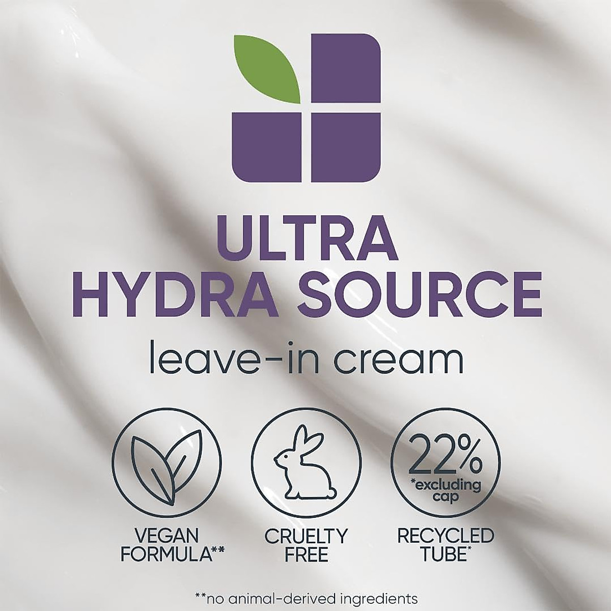 Biolage Ultra Hydra Source Leave-in Cream with Cupuacu Butter | Conditions & Softens Hair | For Very Dry Hair | Vegan | Silicone & Paraben Free | Cruelty Free | 6.7 Fl. Oz