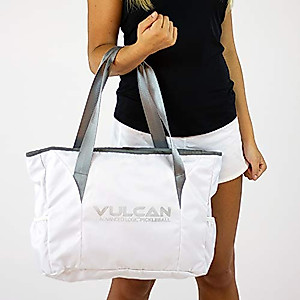 Vulcan Sporting Goods Pickleball Tote (White)
