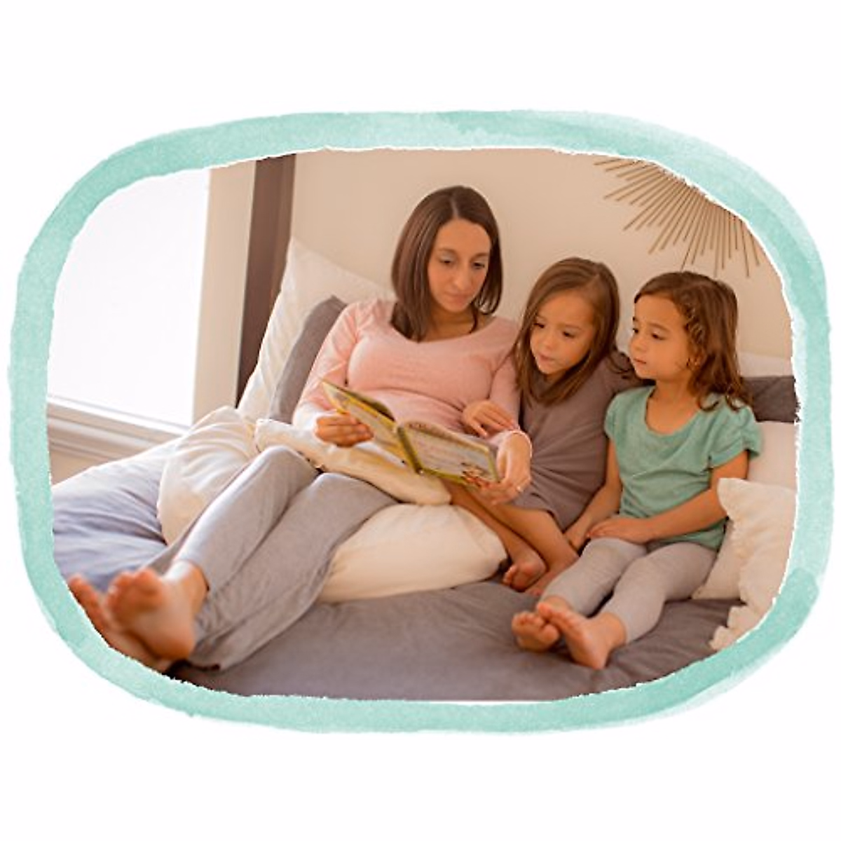 The Nesting Pillow - Organic Nursing Pillow with Washable Slip Cover