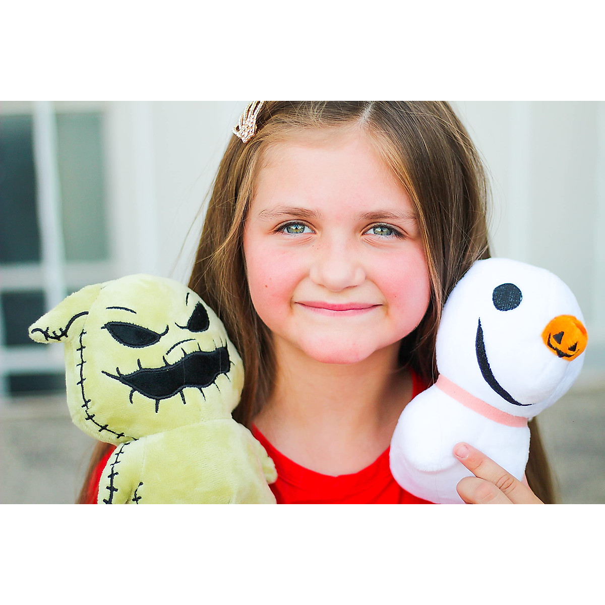 Wondapop Disney The Nightmare Before Christmas Zero 6.5" Plush Figure, Indoor Home Décor and Halloween Decoration