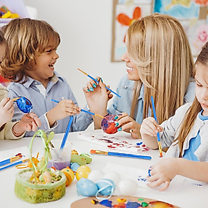 Acrylic Paint Brush Set, 1 Packs / 10 pcs Watercolor Brushes Painting Brush Nylon Hair Brushes for All Purpose Oil Watercolor Painting Artist Professional Kits.