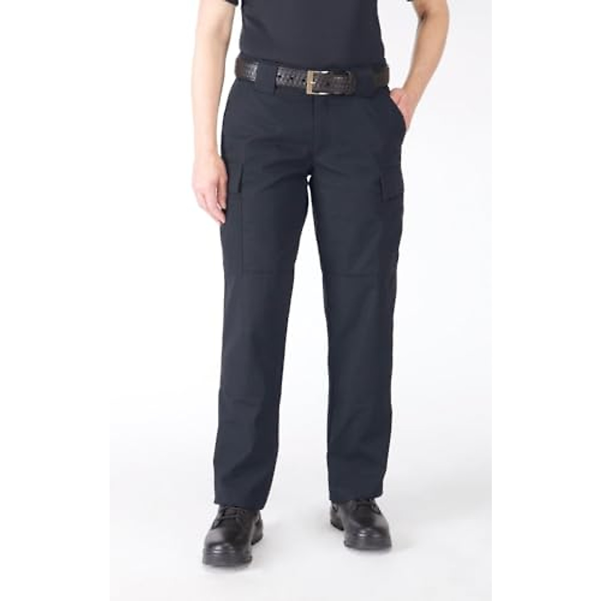 5.11 Tactical Women's TDU Pants, Regular Fit, Cargo Pockets, Style 64359, Dark Navy, 10 Regular