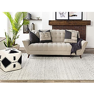 Artistic Weavers Chester Boho Moroccan Area Rug,3' x 5',Grey