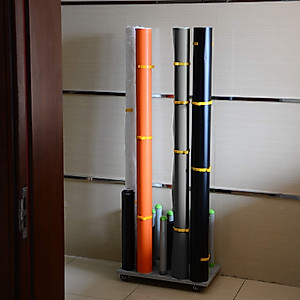 EHDIS® 3.2"(8cm) Vinyl Wrap Sheet Clip Storage Tool for Car Wrap Vinyl Sticker Decal Film Sheet, Coil Hoop Ring Helpful Tool for Auto Film Roll Sheet - 5 PCS