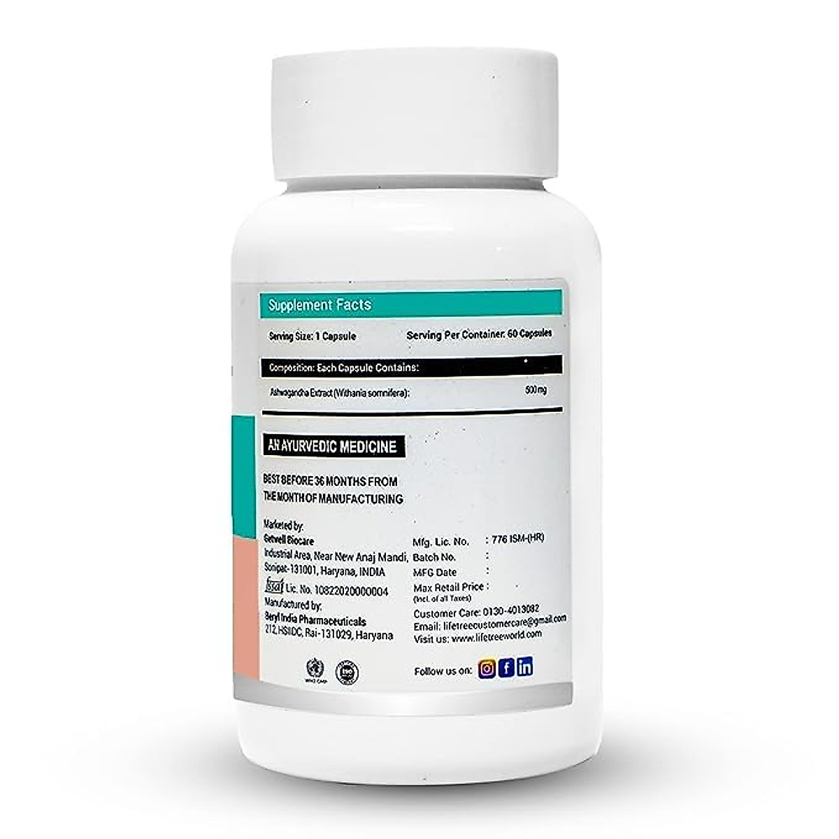 Supplement Supports Healthy Immune System Capsules Ayurvedic Medicine