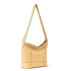 The Sak De Young Hobo Bag in Leather, Buttercup
