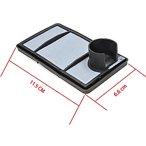 NIMTEK TS400 Air Filter with Spark Plug Tune-up Kits for STHIL TS 400 Concrete Cut Off Saw Replace 4223-141-0300