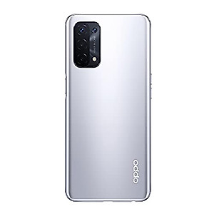 Oppo A74 5G Dual CPH2197 128GB 6GB RAM Factory Unlocked (GSM Only | No CDMA - not Compatible with Verizon/Sprint) International Version - Space Sliver