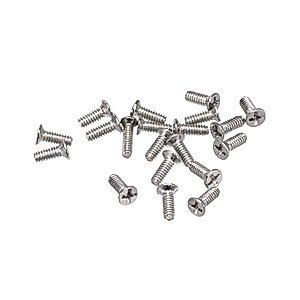 uxcell M1.4 x 4mm Phillips Screw Fastener Silver Tone for Laptop PC TV Fan Switch 500pcs