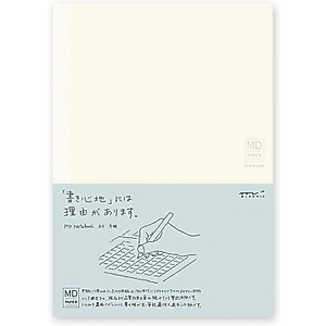 Midori 15003006 MD Notebook, A5, Grid Ruled