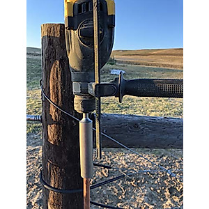 Kelbert-SDS Plus Ground Rod Driver. Work with All SDS Plus Hammer Drills. Good for 5/8" & 3/4" Grounding Rods. Will NOT Work with SDS MAX Hammer Drill