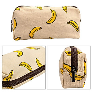 LParkin Cute banana Pencil Case Pouch Teacher Gift Gadget Bag Make Up Case Cosmetic Bag Stationary Kawaii Pencil Box