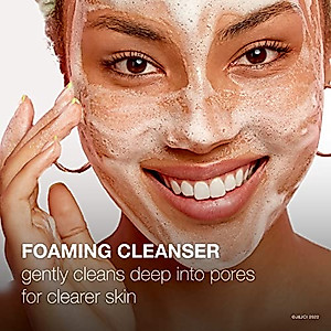 Neutrogena Oil-Free Acne Fighting Face Wash, Daily Cleanser with Salicylic Acid Acne Treatment, 9.1 Fl Oz (Pack of 3)