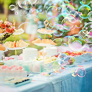 Bubble Machine, VIRFUN Professional Metal Bubble Machine with Wireless Remote Control and Automatic, Outdoor or Indoor Use