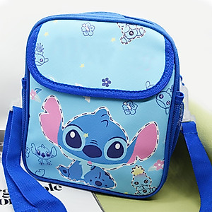 Cute Crossbody Bag with Adjustable Shoulder Strap and Bracelet Charm, Kawaii Handbag with Zipper, Lovely Wallet Purse Shoulder Bag Coin Pouch Accessories for Women Girls