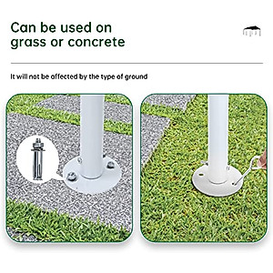 10x20 Carports Heavy Duty Car Port Waterproof Car Tent Metal Carport Party Tent with 6 Steel Legs,White