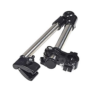 AlveyTech Universal Grip Umbrella Holder for Bike - 360° Angle Adjustable Attachment Clamp Mount Connector, for Bicycle Kick Scooter Baby Stroller Golf Cart Chair, use Beach Sport Sun Shade Outdoor