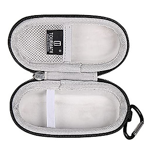 Tourmate Hard Case Compatible with Fender Mustang Micro Headphone Amp and Charging Cable