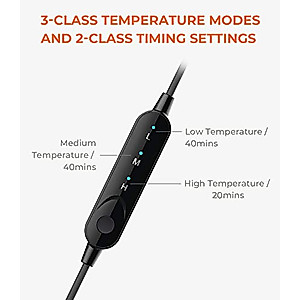 Heated Eye Mask, 100% Cotton USB Steam Warm Compress for Puffy Eyes, Warm Therapeutic Treatment for Dry Eye, Chalazion, Blepharitis