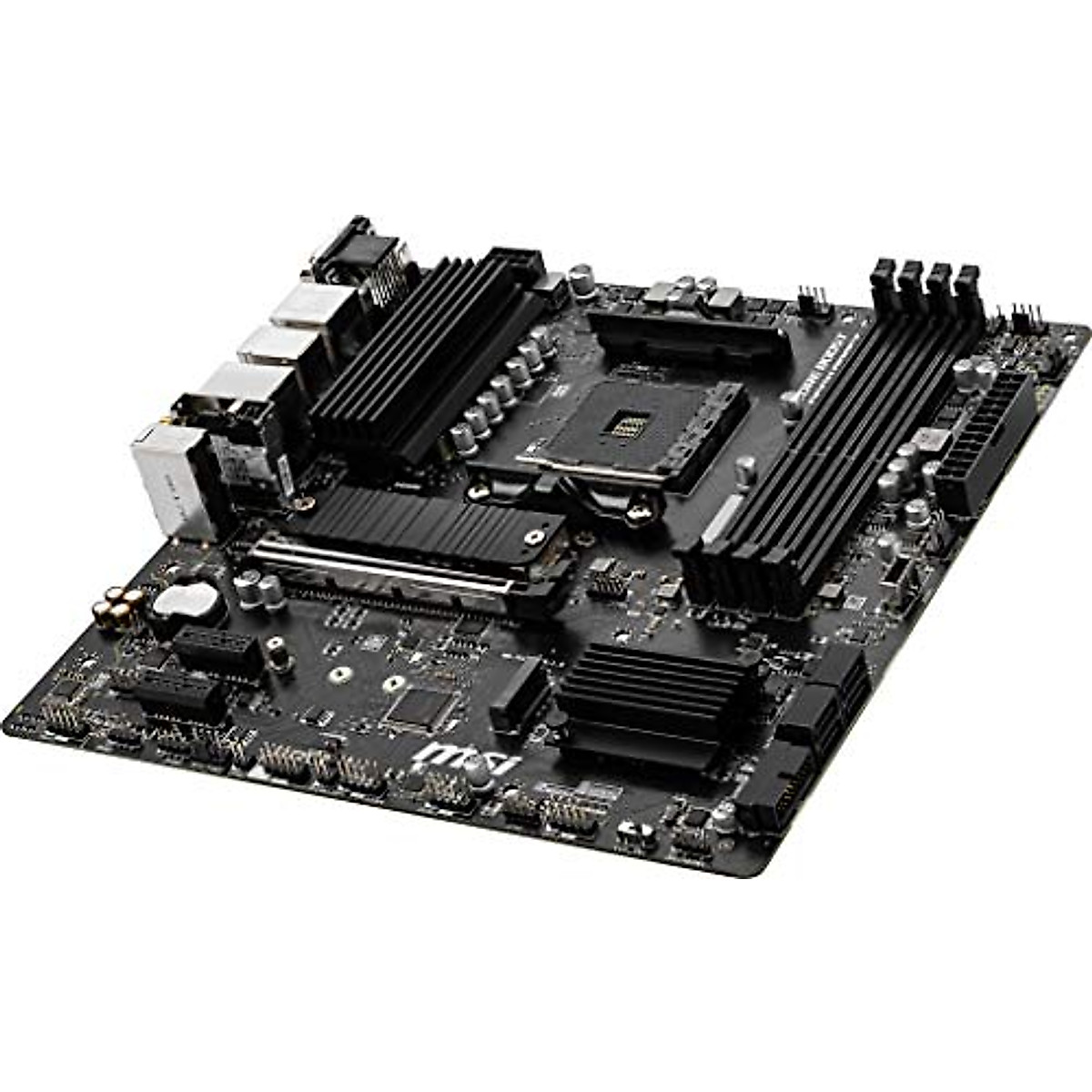 MSI B550M PRO-VDH WiFi ProSeries Motherboard (AMD AM4, DDR4, PCIe 4.0, SATA 6Gb/s, M.2, USB 3.2 Gen 1, Wi-Fi, D-SUB/HDMI/DP, Micro-ATX)