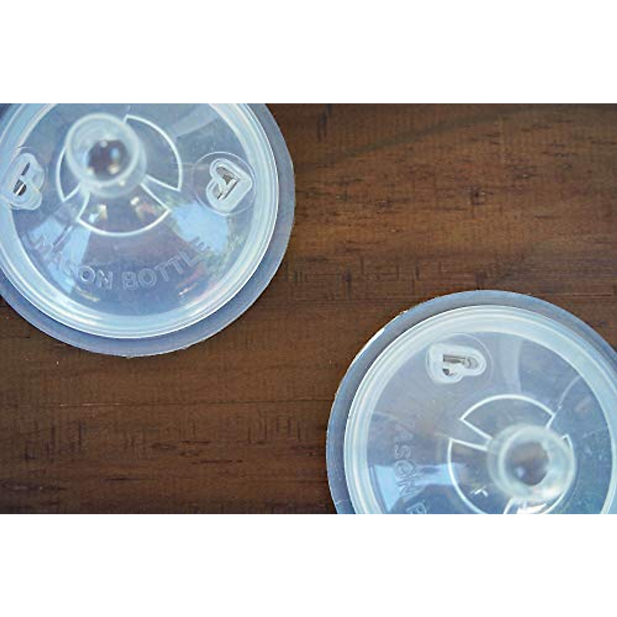 Mason Bottle Silicone Nipples: Slow Flow for 0-3 Months: Make a BPA Free Glass Baby Bottle Using Any Regular-Mouth Mason Jar, Non-Toxic, 100% Made in The USA (2 Pack)