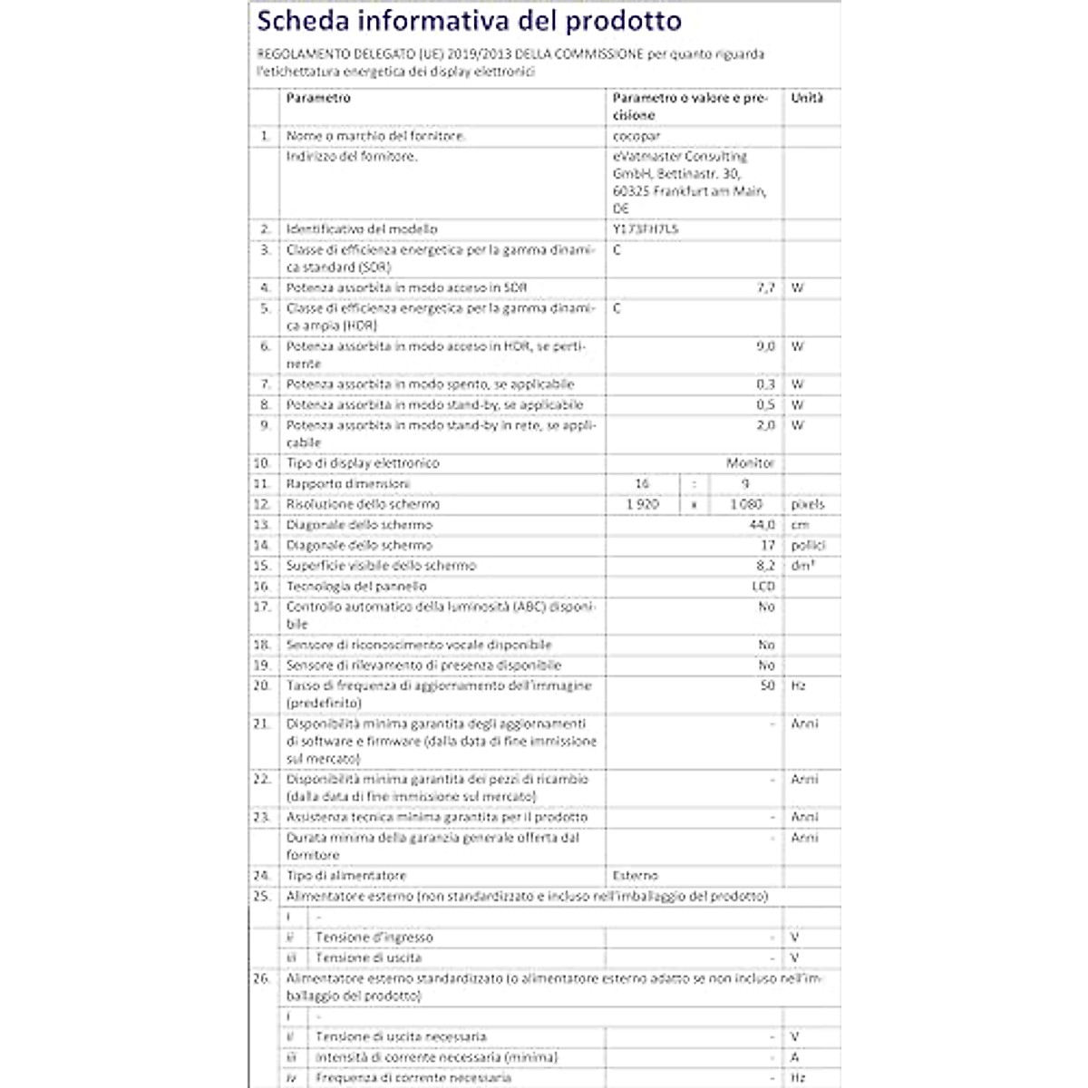 cocopar Portable Monitor – Upgraded 17.3 Inch IPS HDR 72% sRGB FreeSync USB-C 1080P FHD Eye Care Portable Screen with Type C HDMI Speakers Kickstand for Laptop PC Mac Surface Phone PS5 PS4 Xbox