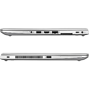 HP EliteBook 840 G6 14" FHD Business Laptop Computer, 8th Gen Intel Core i5-8265U, 16GB DDR4 RAM, 512GB SSD, Fingerprint, Backlit Keyboard, HDMI, Windows 10 Pro (Renewed)