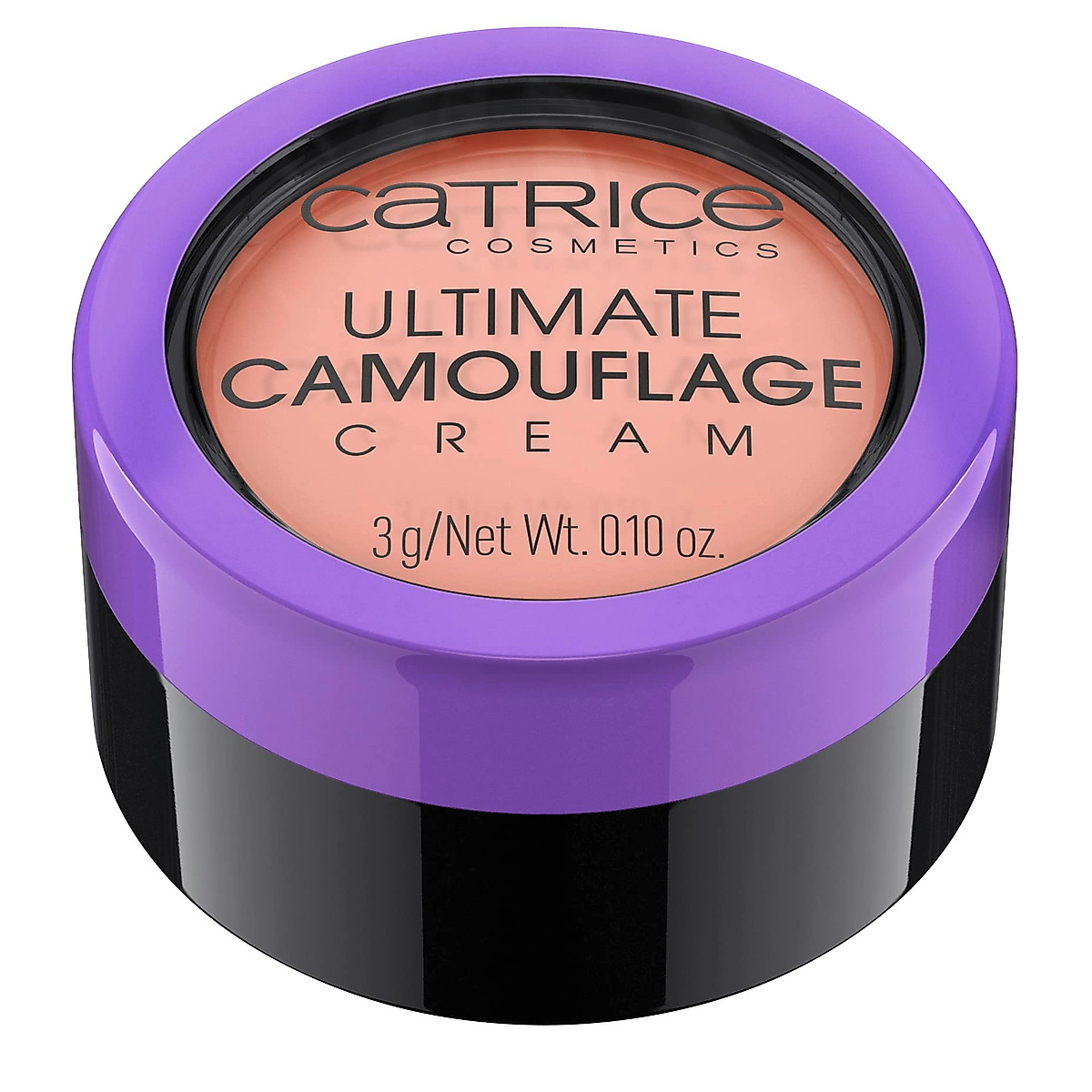 Catrice | Ultimate Camouflage Cream | Full Coverage, Long Lasting Concealer for Dark Circles & Imperfections | Vegan & Cruelty Free (100 | C Brightening Peach)