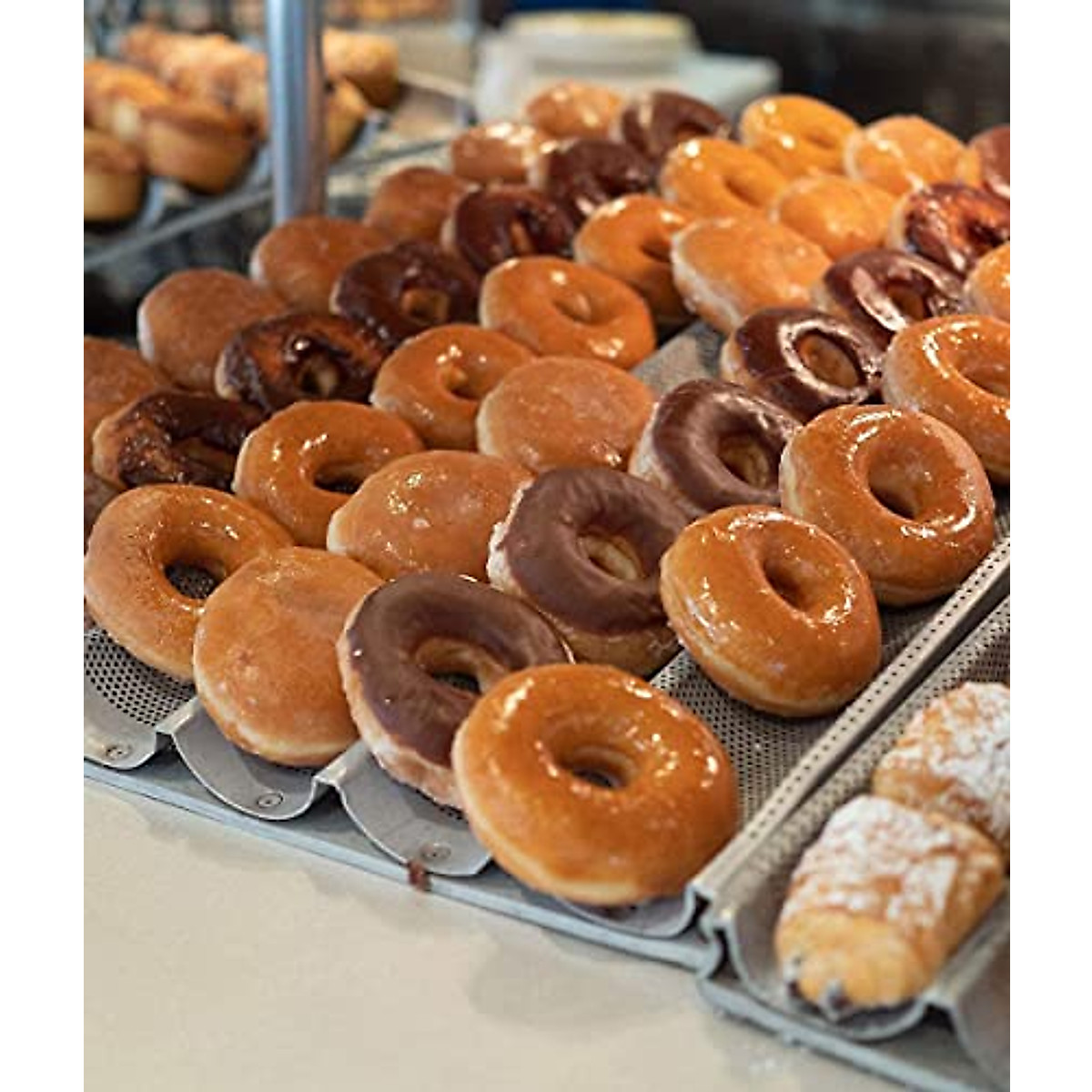 HULISEN Donut Cutter, 3.5 inch Stainless Steel Doughnut Cutter with Soft Grip Handle, and Small Biscuit Cutter, Professional Baking Dough Tools, Gift Package