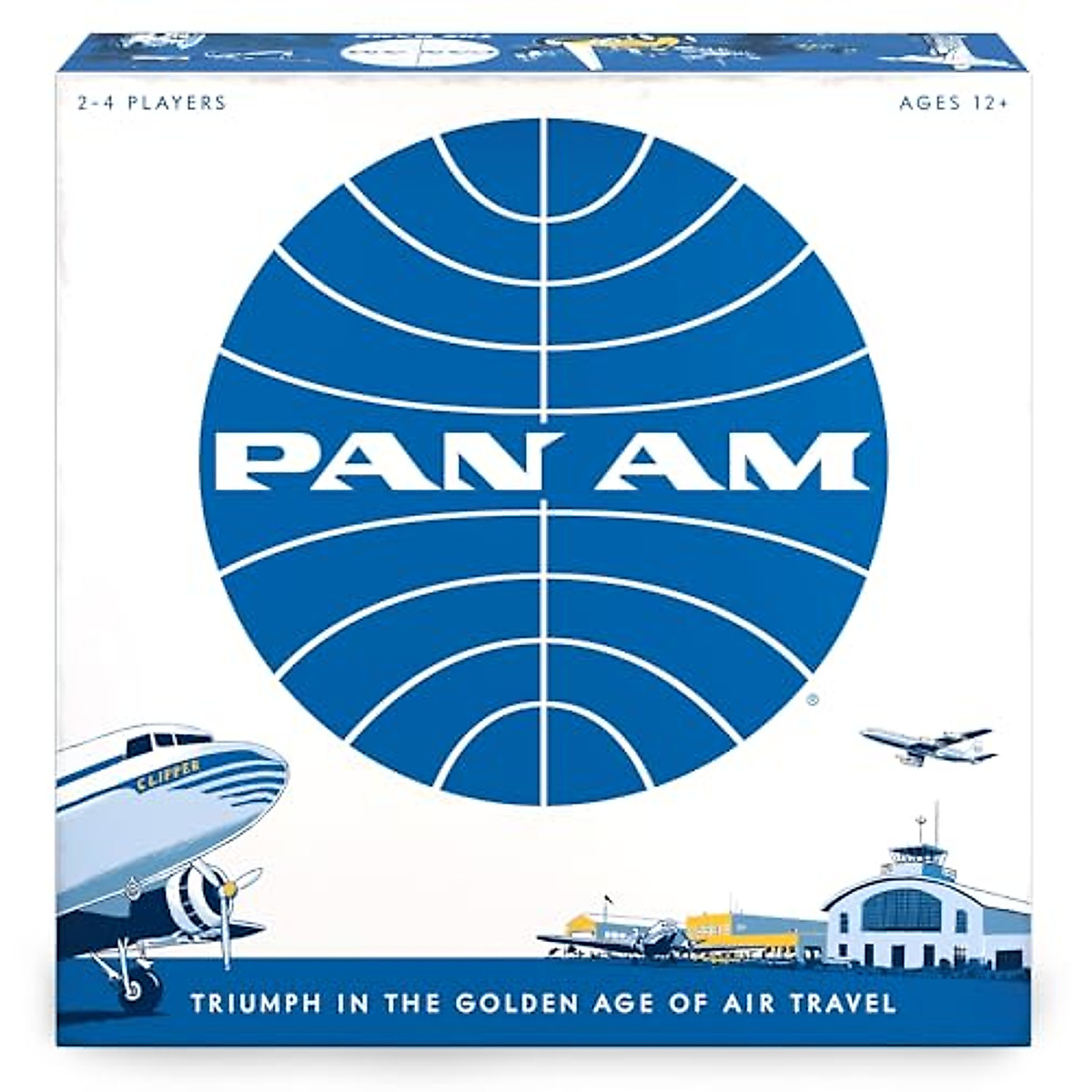 Funko Games Pan Am Board Game, Strategy Board Game, 2-4 Players 6 and Up