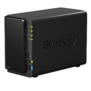 Synology DiskStation 2-Bay (Diskless) Network Attached Storage (NAS) DS214