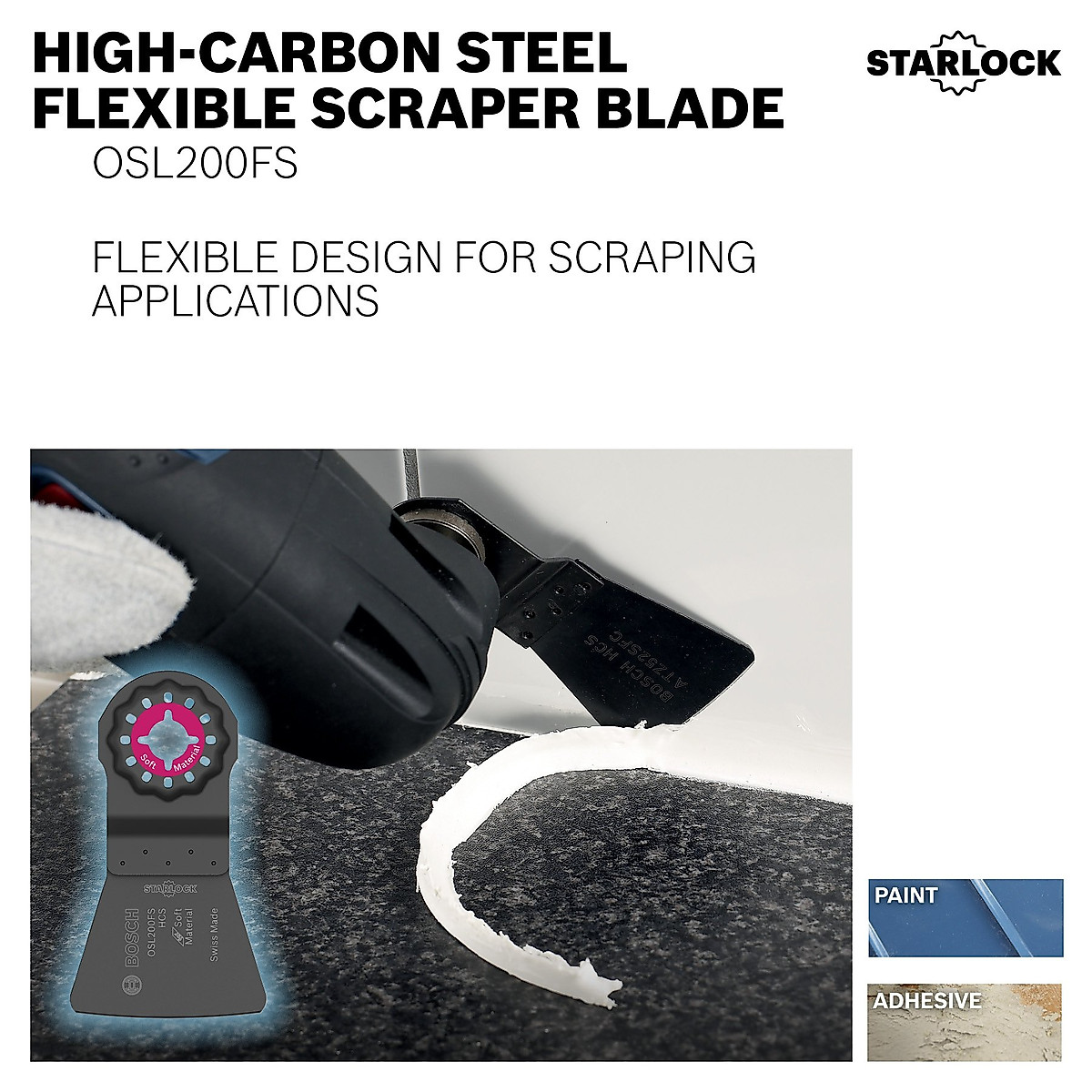 BOSCH Oscillating Saw and Scraper Blade Bundle