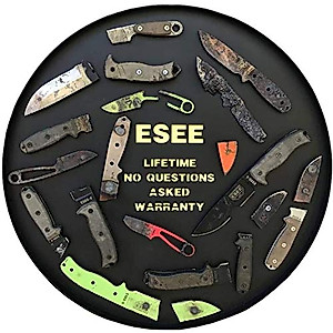 ESEE Knives Candiru Fixed Blade Knife with Molded Polymer Sheath
