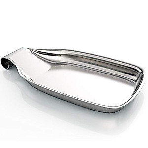 Jolitac Spoon Rest for Stove Top Stainless Steel Utensils Holder Turner Spatula Organizer Storage Soup Spoon Rests Kitchen Tool
