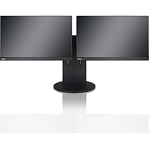 Lenovo Tiny in One - Stand for 2 Monitors/Mini PC - for Thinkcentre M600 10G8, 10G9, 10Ga and More - Black