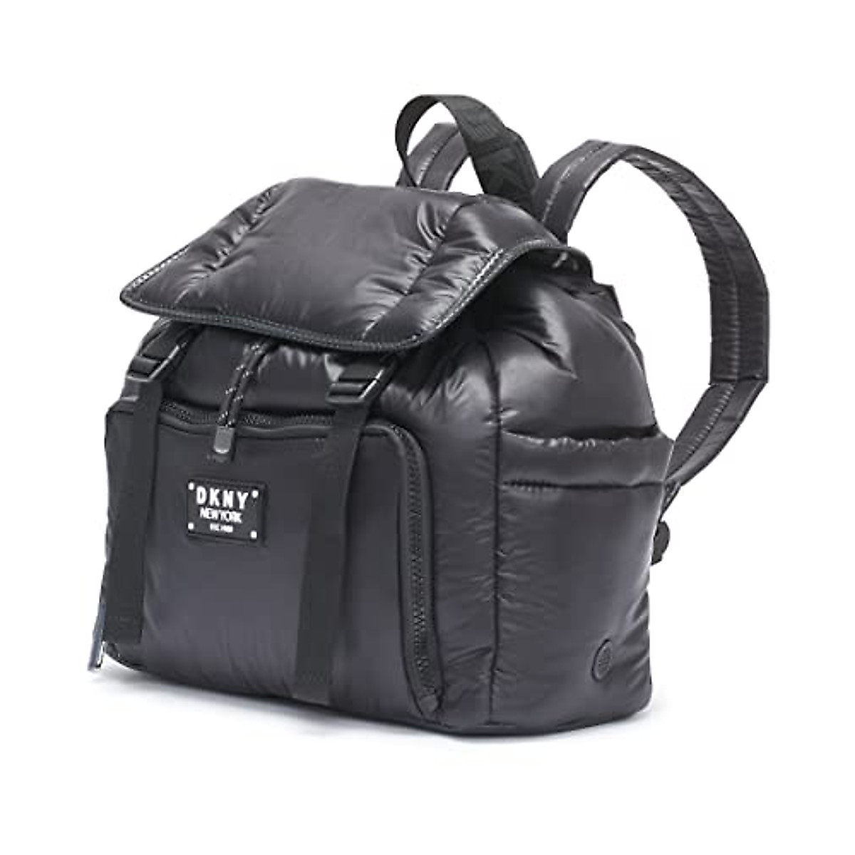 DKNY Women's Casual Lightweight Backpack, Black, One Size