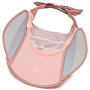 Peicees Wide Brim Visor Hat for Women Golf Visor Cap Sun Protection Hat for Beach Garden Tennis Running Sunshade Hat Gray