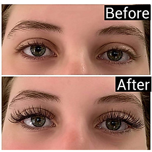 Eyelash Extensions Individual Lashes 0.20mm C Curl 8-15mm Mink Eyelash Extension Supplies Lash Extensions Professional Salon Use Black False Lashes Mink Lashes Extensions by EYEMEI (0.20-C-MIXED)