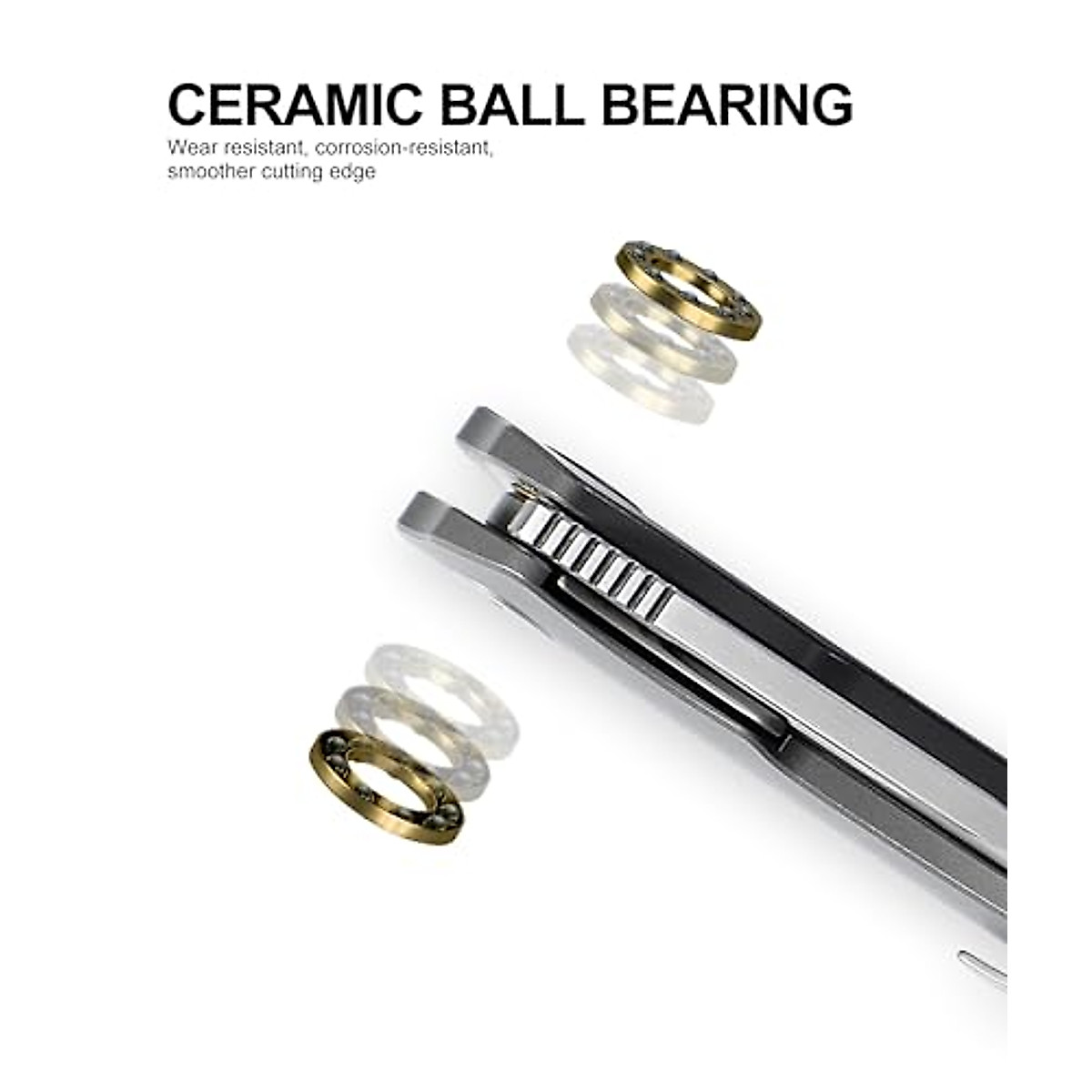 Petrified fish PFP03 Victor,3.58" K110 Satin Blade,140g Micarta Handel Flipper Liner lock Folding knife (Blue Satin)