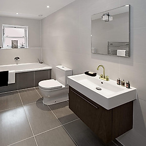 AMAZING FORCE 2 Handle Bathroom Sink Faucet, Centerset Bathroom Faucet with Pop-Up Sink Drain Stainless Steel with Overflow, Supply Utility Hose for Laundry Vanity Brushed Nickel 1.2 GPM